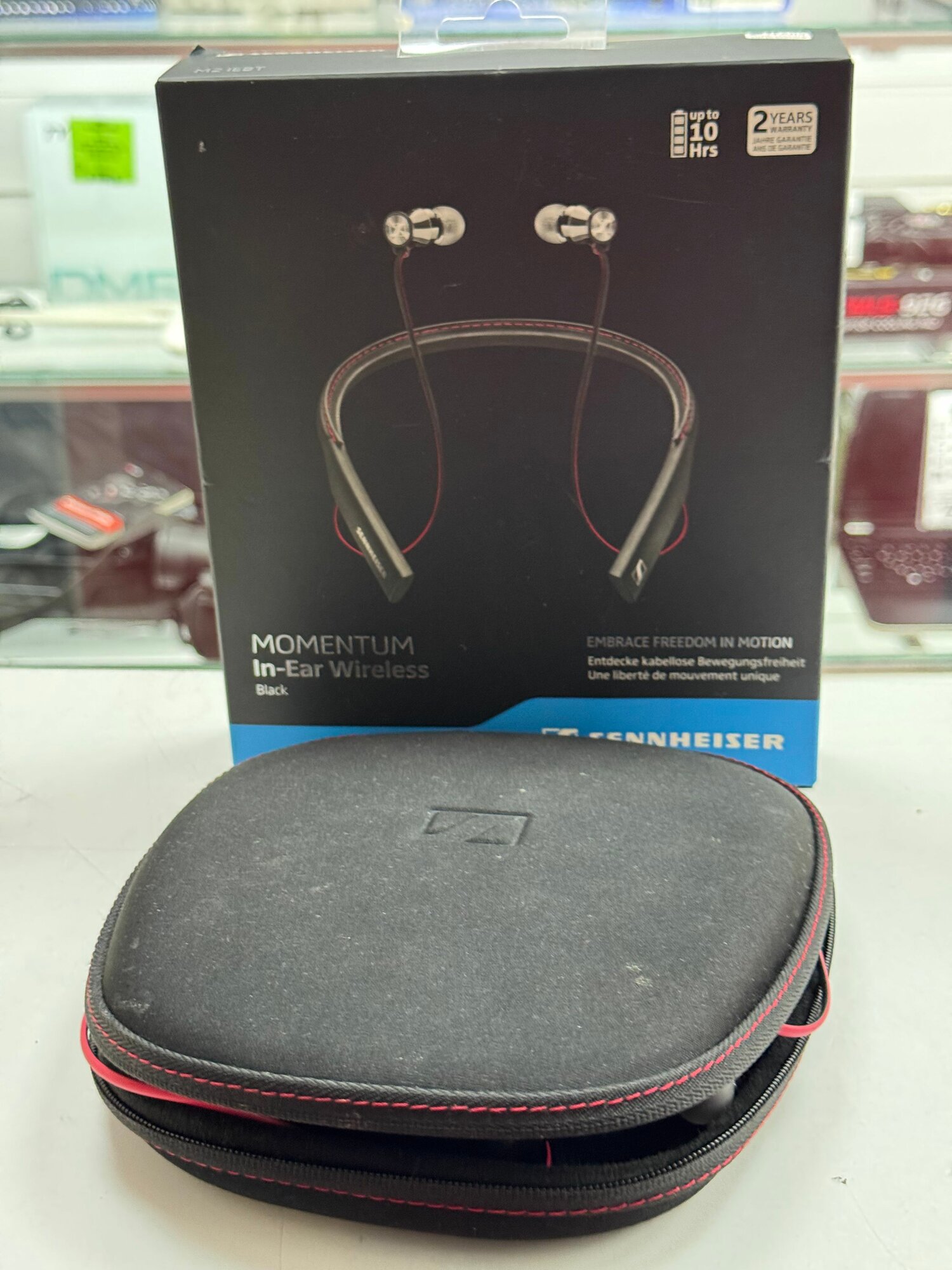 Вкладыши Sennheiser MOMENTUM In-Ear Wireless (M2 IEBT, динамический, 10 мм