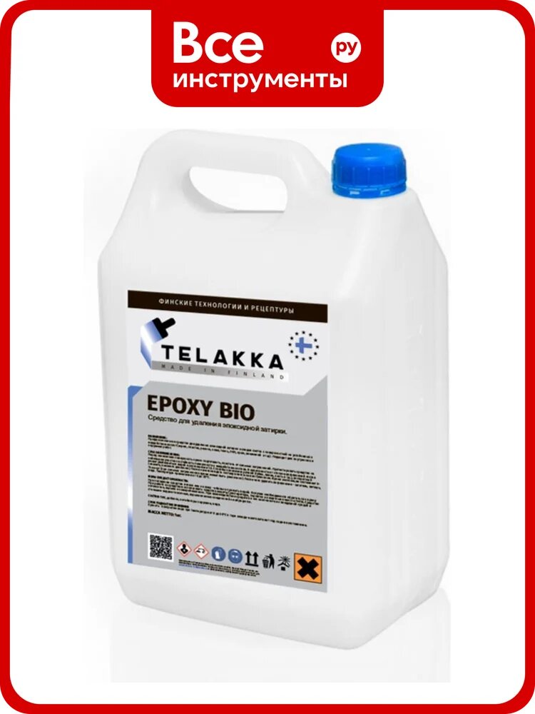 Смывка эпоксидной затирки EPOXY BIO Telakka 10кг 4673763647841