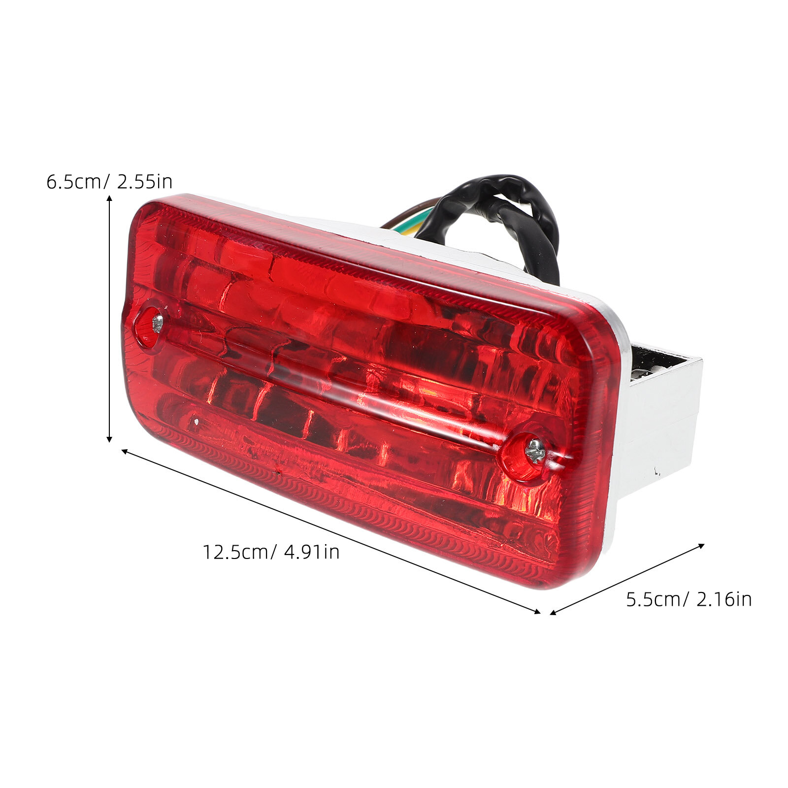 Пластиковый задний led тормозной фонарь красного цвета для квадроциклов 50-150cc