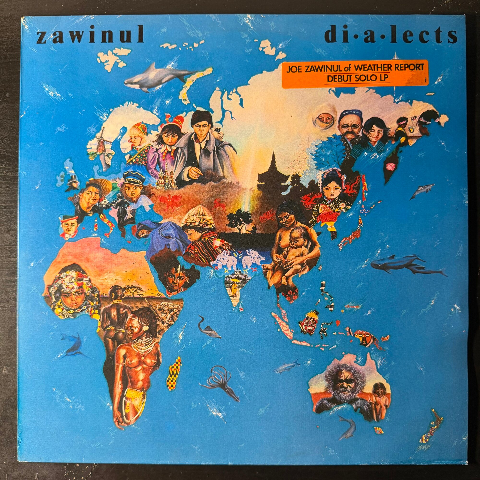 Виниловая пластинка Zawinul Dialects (Голландия 1986г.)