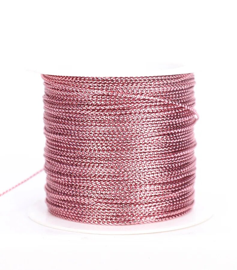 Золотые/серебряные блестящие шнуры 20 м rose golden