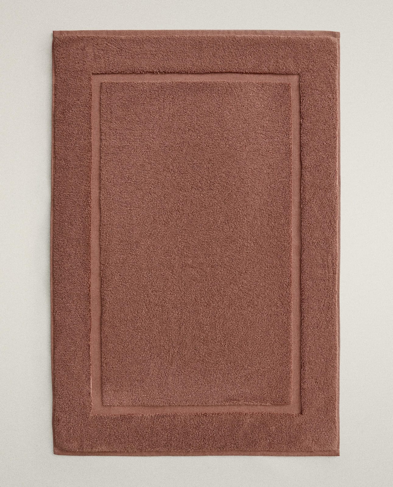 Коврик для ванной ZARA HOME из мягкого фротте, CIEMNY TEJA, 60x90 см 4595/015/749-50