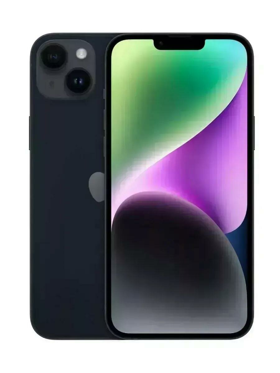 Смартфон Apple iPhone 14, 6.1", 128 ГБ, черный, nano‑SIM + eSIM