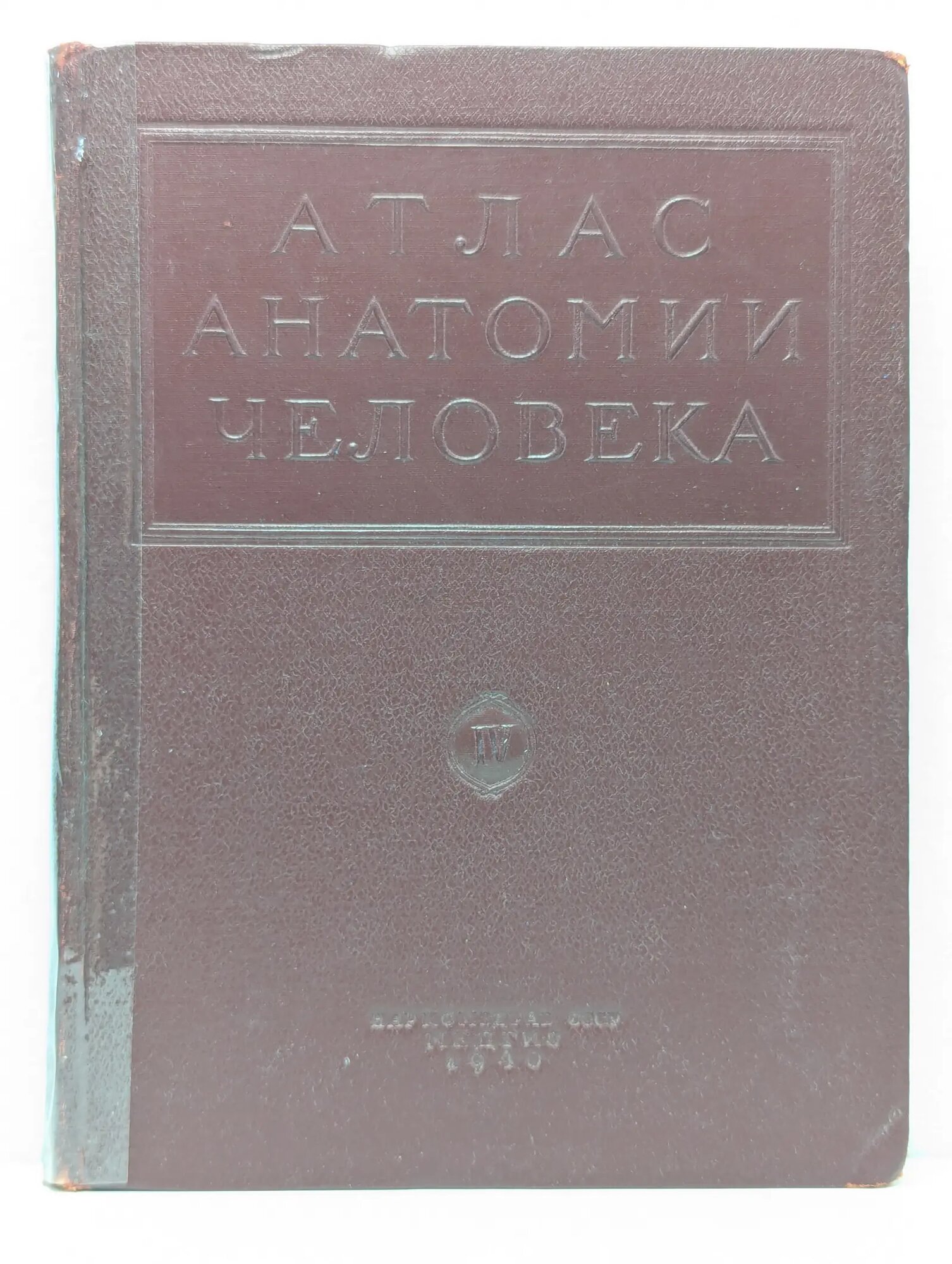 Атлас анатомии человека. В 5 томах. Том 4 Воробьев Владимир Петрович 1940