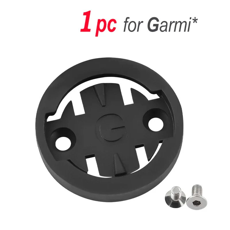 Кронштейн для велокомпьютера MUQZI для Garmin, Bryton, WAHOO Серый, for Garmin 1pc