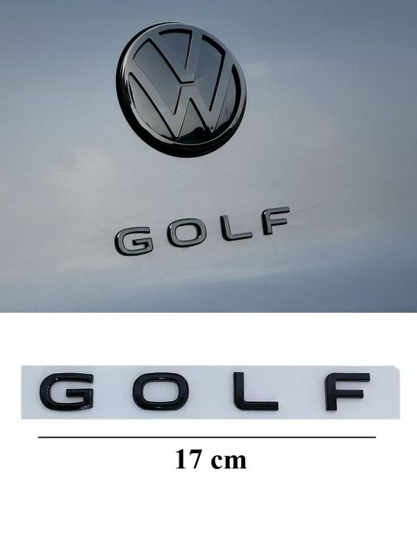 Задняя эмблема надпись на багажник ABS для Volkswagen VW Golf Polo Bora автомобильный декор