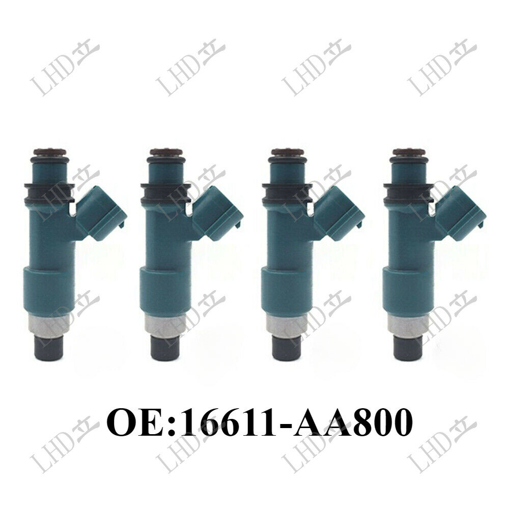 Топливная форсунка 16611-AA800, комплект 4 шт, для Subaru Impreza R 2012-2013, Subaru XV 2012-2015, 2.0L