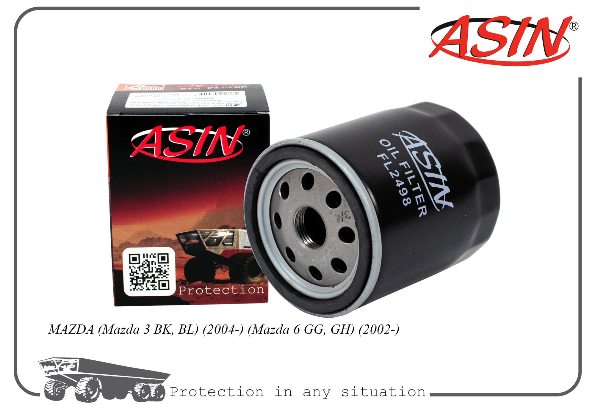 Фильтр масляный LF10-14-302ASIN. FL2498 ASIN ASIN ASINFL2498