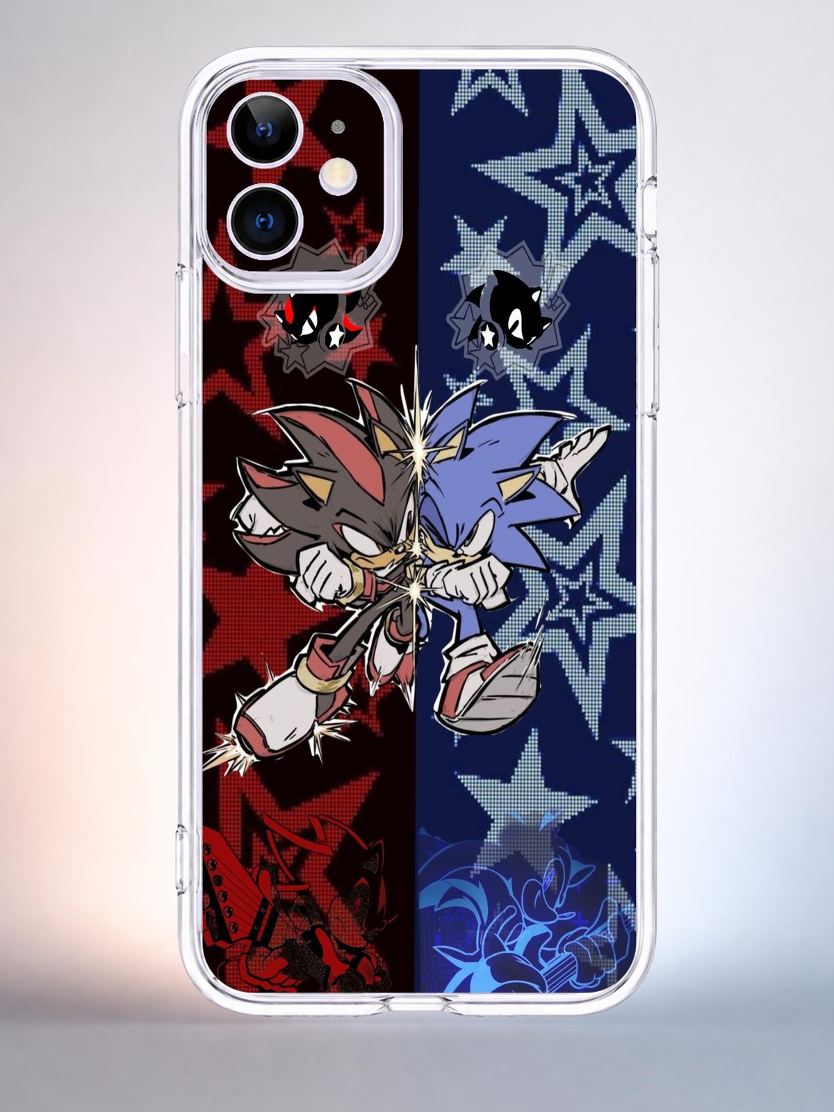 Прозрачный чехол на iPhone 11 Sonic the Hedgehog