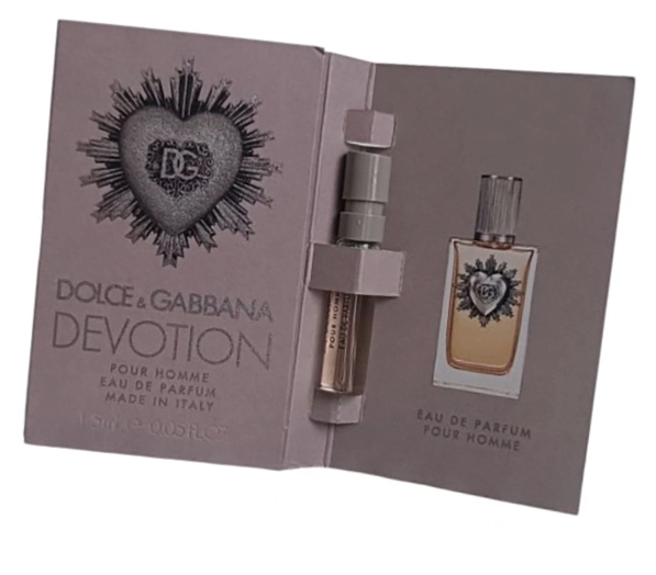Парфюмерная вода Dolce Gabbana Devotion Pour Homme пробник 1.5 / Дольче Габбана Девотион Пур Хом мини-версия