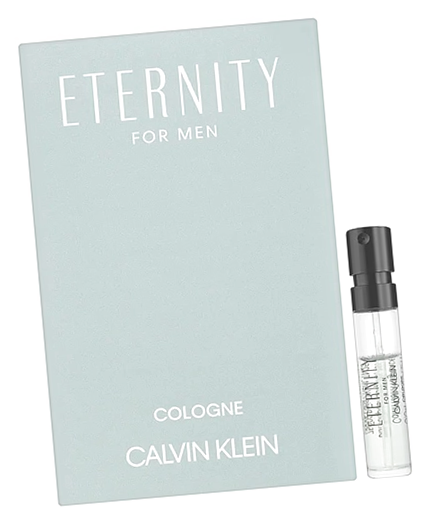 Туалетная вода Calvin Klein Eternity Cologne мини 1.2 / Пробник яркого аромата Кельвин Кляйн Этернити Колонь