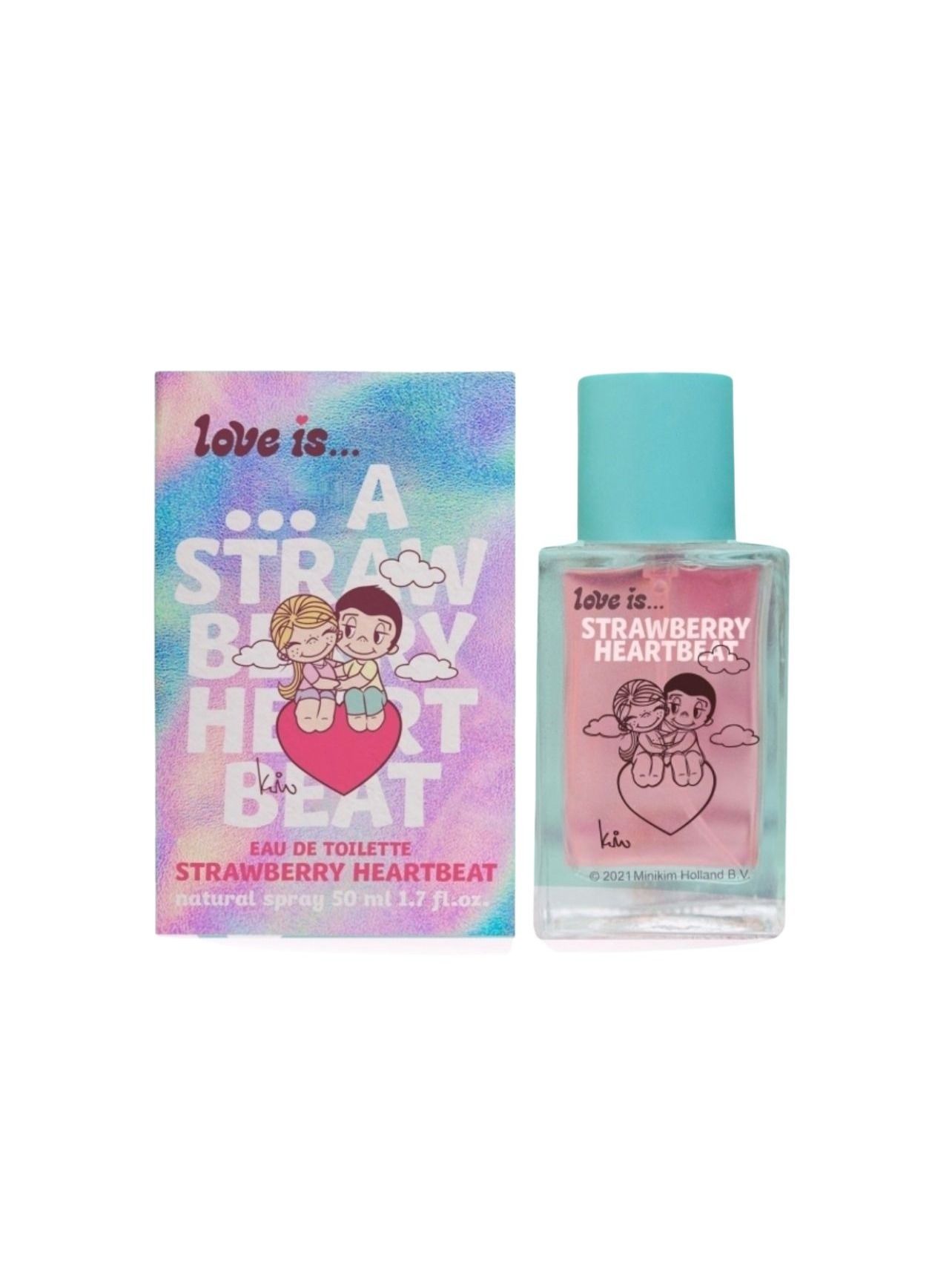 Туалетная вода Ponti Parfum LoveIs15 STRAWBERRY HEARTBEAT 50ml (аромат Val Donna Born in Roma Pink PP) для женщин