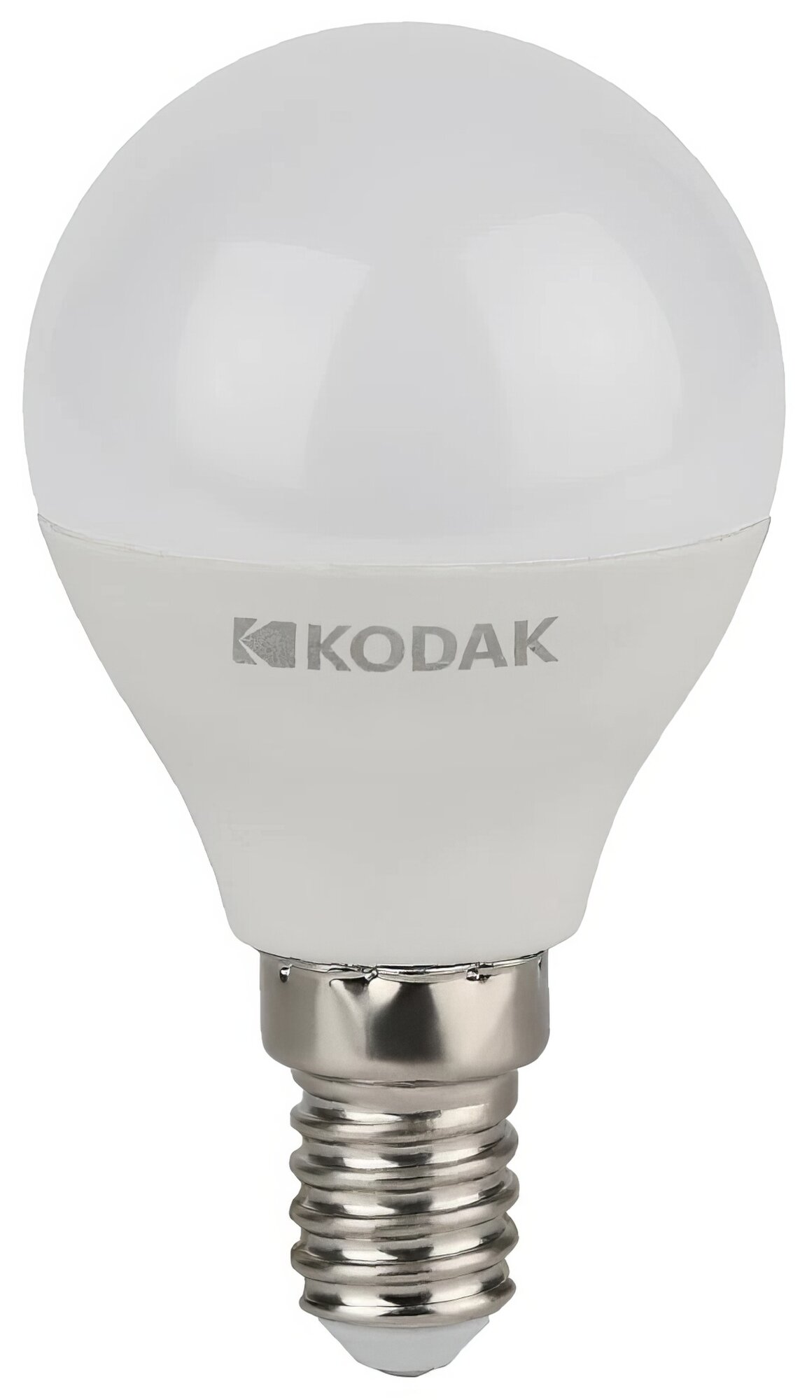 Лампа светодиодная Kodak E14 4000К 7 Вт 630 Лм 170-265 В шар матовая
