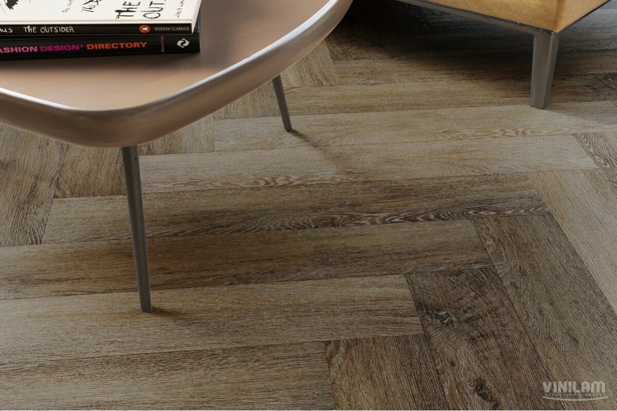 LVT-Плитка VINILAM GD11377 Паркет Тусон Glue