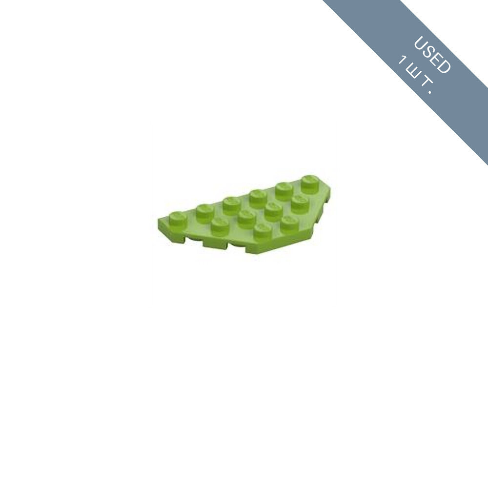 Деталь конструктора LEGO 2419 · Lime · 1 шт.