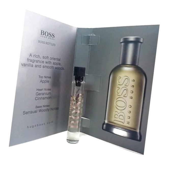 Туалетная вода Hugo Boss Boss Bottled пробник 1.5 / Хуго Босс Босс Ботлед миниатюра / Стойкий и яркий аромат
