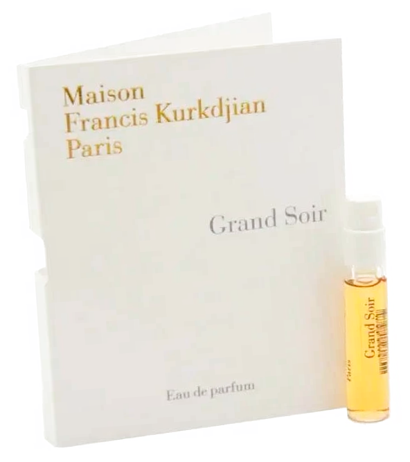 Парфюмерная вода Maison Francis Kurkdjian Grand Soir пробник 2 / Мейсон Франсис Куркджан Гранд Суар сэмпл
