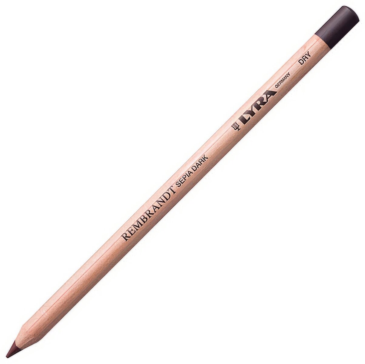 LYRA Карандаш меловой REMBRANDT SEPIA DARK DRY L2051152 темно-коричневый (обезжиренный)