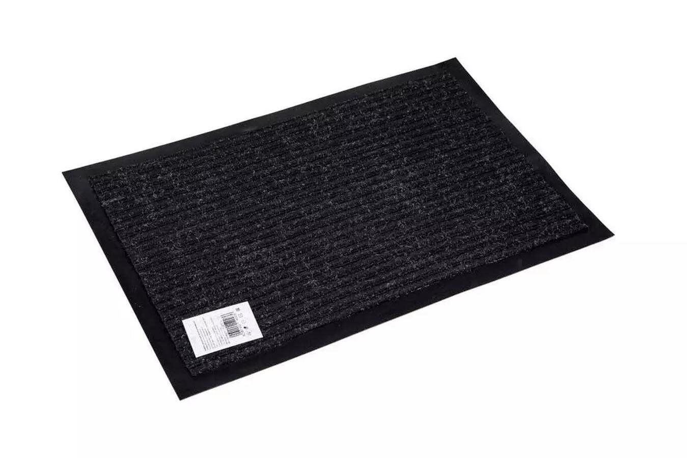 Коврик влаговпитывающий 50х80см Стандарт Floor Mat черный