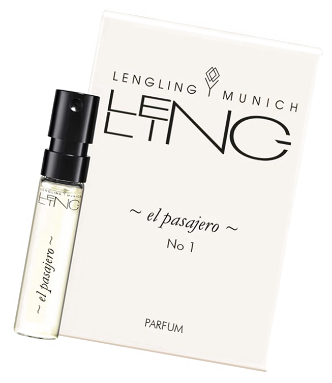 Духи Lengling No 1 El Pasajero пробник 1.5 / Ленглинг Эль Пасаджеро миниатюра / Стойкий и яркий аромат