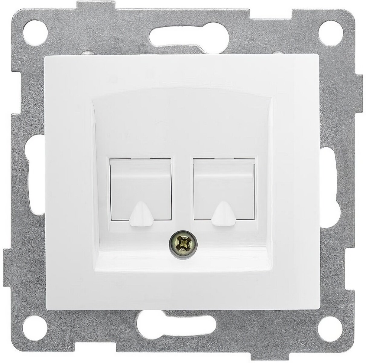 Розетка электрическая GUSI ELECTRIC BRAVO 543237 белый