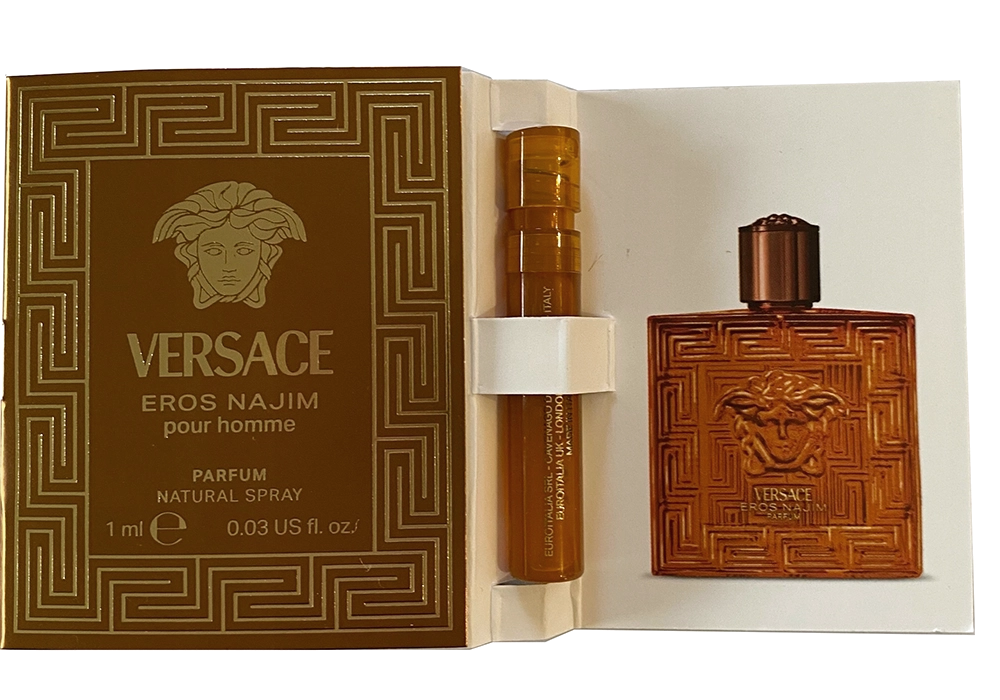 Духи Versace Eros Najim пробник 1 / Версаче Эрос Наджим миниатюра / Красивый и оригинальный аромат