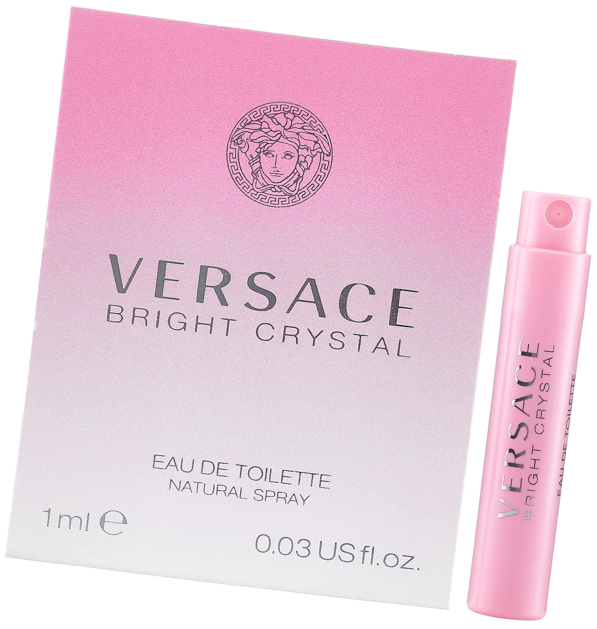 Проба аромата Versace Bright Crystal 1 / Туалетная вода Версаче Брайт Кристал миниатюра / Красивый парфюм