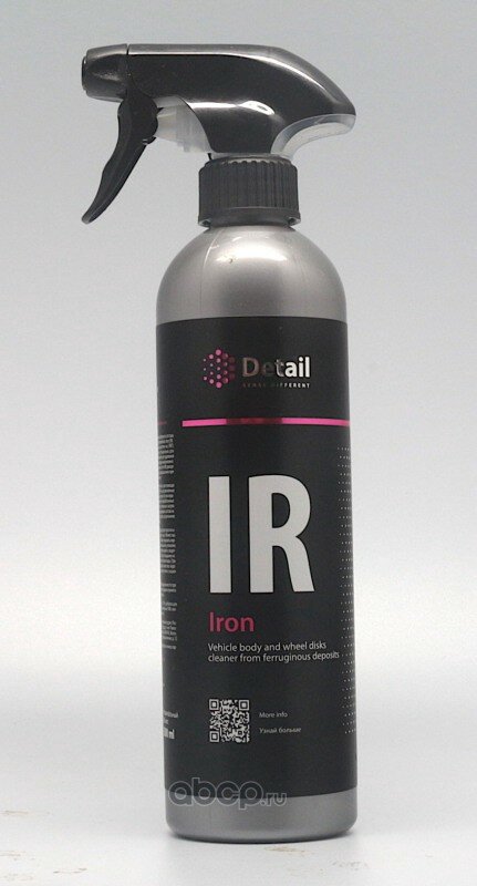 Очиститель колесных дисков Iron 500мл, Detail GRASS DT0132 GraSS DT0132, 0.5 л