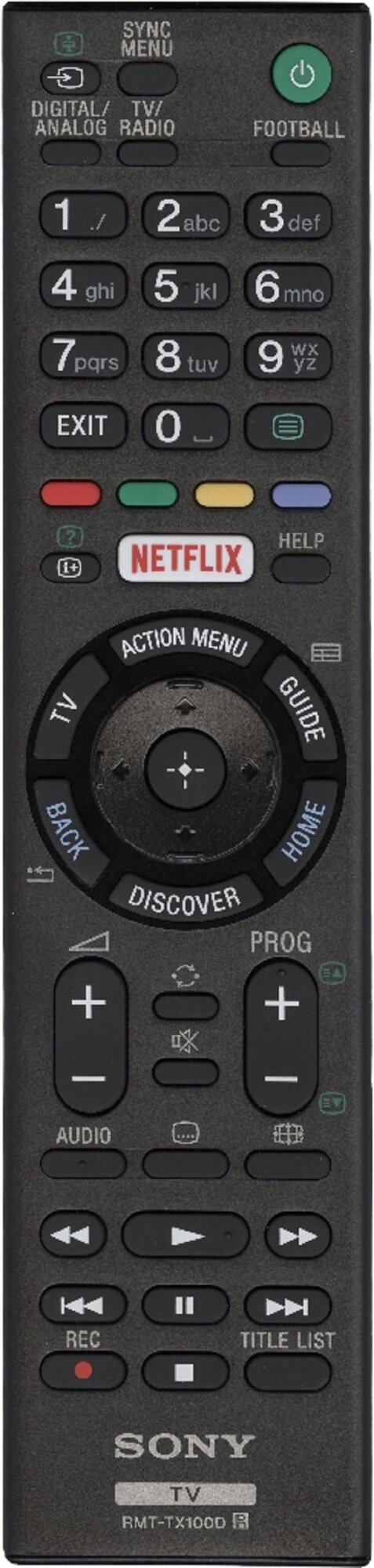 Пульт Sony RMT-TX100D оригинальный