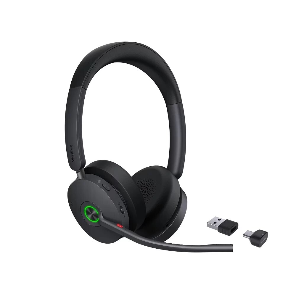 Беспроводная Bluetooth-гарнитура Yealink BH74 UC USB-C/A, HD звук