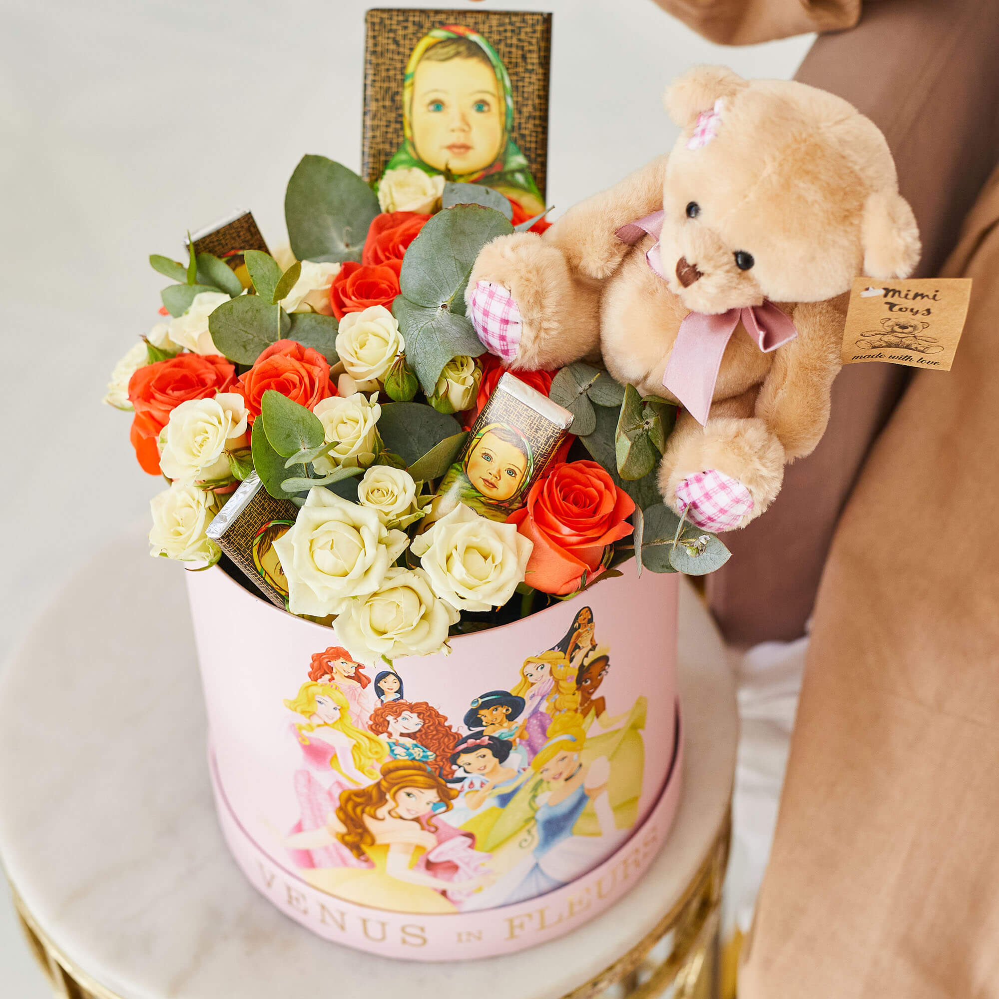 Детский букет № 17. Цветочная компания "Венера в цветах", "Venus in Fleurs".