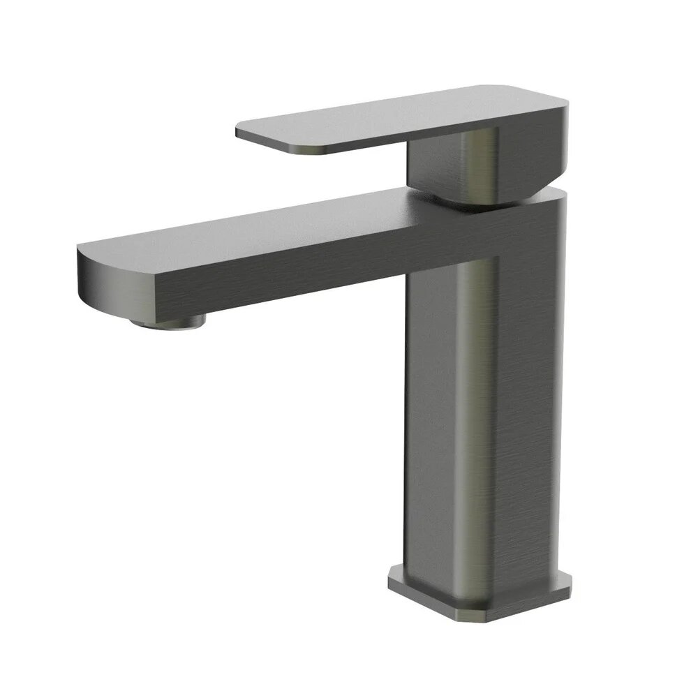 Смеситель для раковины Haiba HB10833-3, оружейная сталь