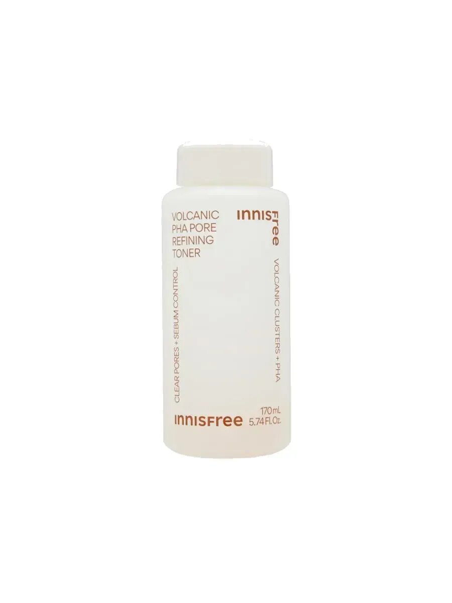 #Тoник c PHA киcлoтами для лица INNISFREE VOLCANIC PHA PORE REFINING TONER 170 мл#