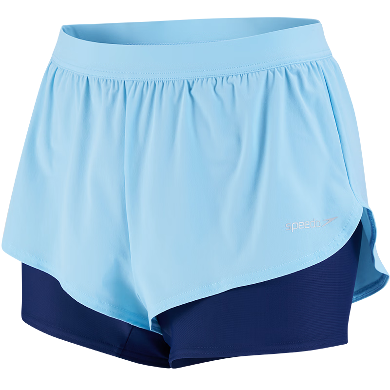 Speedo Free Series Высокоэластичные плавки с УФ-защитой для женщин Блубери Милкшейк 2026 Новая модель Размер：L (Рост
