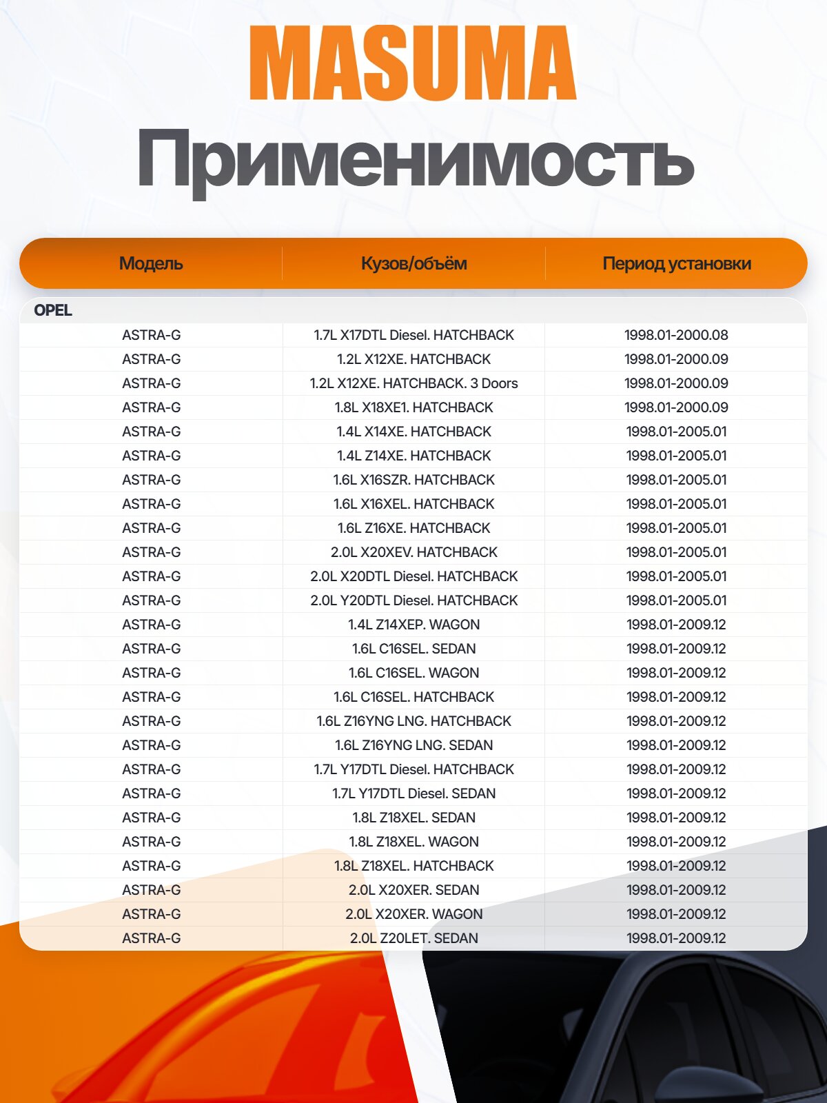 Тяга рулевая MASUMA MR-E4021 — фото 1