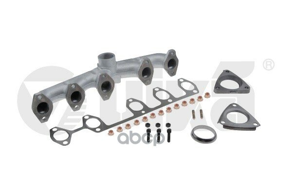 Коллектор выпускной VW Touareg/T5 2.5TDI 03-10 (прокладки + крепеж) Vika арт. 22531572901