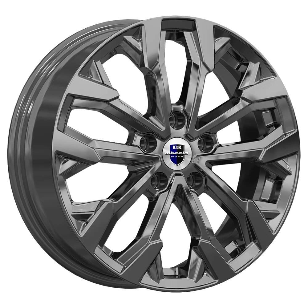 Колесный диск K&K Морейн 6.5x17 5x112 ET38 D66.6 Кварц литой