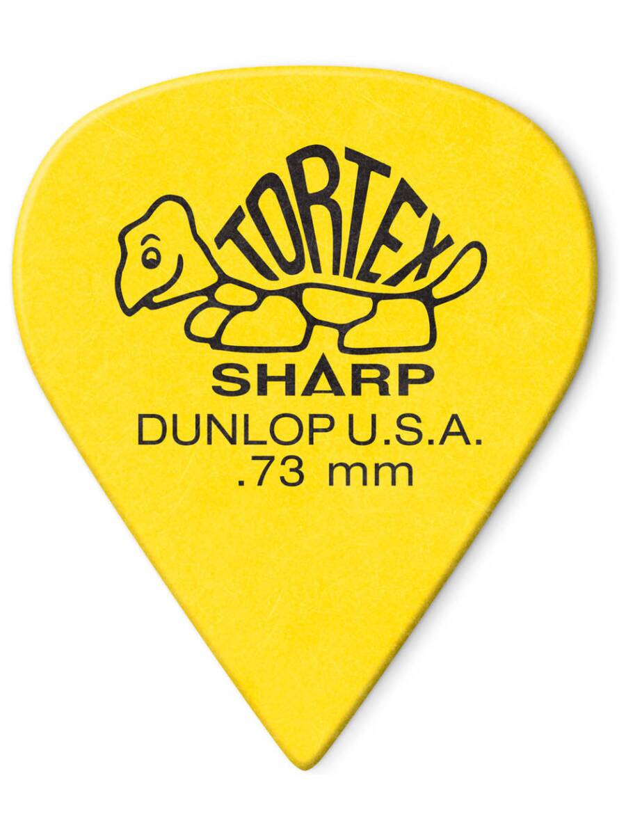 Набор медиаторов для гитары DUNLOP TORTEX SHARP 12 штук