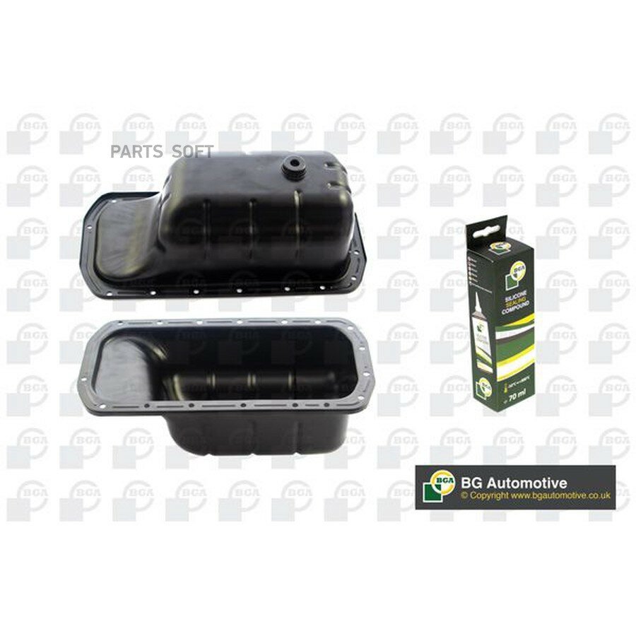 Поддон масляный CITROEN BERLINGO, C-ELYSEE, C3, C4 / FORD C-MAX, FIESTA / PEUGEOT 2008, 308 1.4/1.5/1.6 от официального дистрибьютора, BGA, артикул SP1420