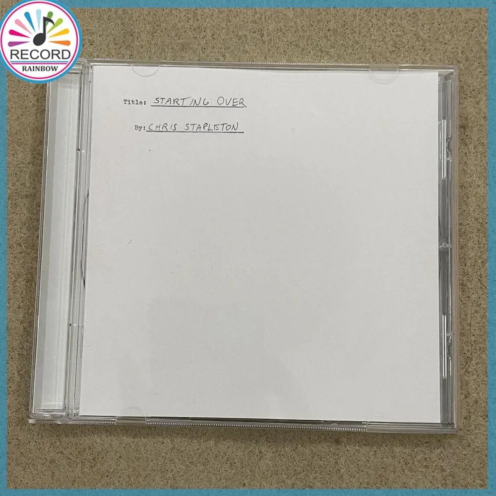 CD Chris Stapleton Starting Over CD запечатанный совершенно новый альбом RS