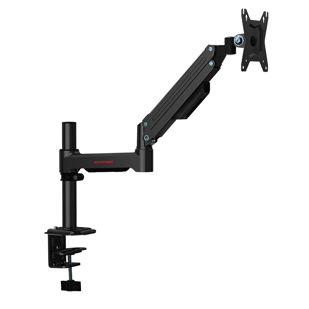 Кронштейн для LED/LCD/PLASMA мониторов диагональю: 15"-34", Встроенная газовая пружина