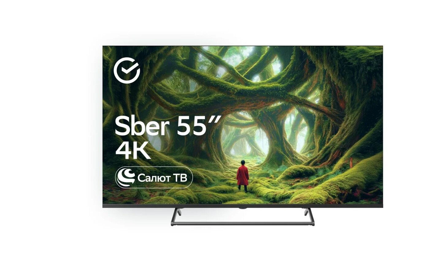 Телевизор SBER SDX-55U5500MBA