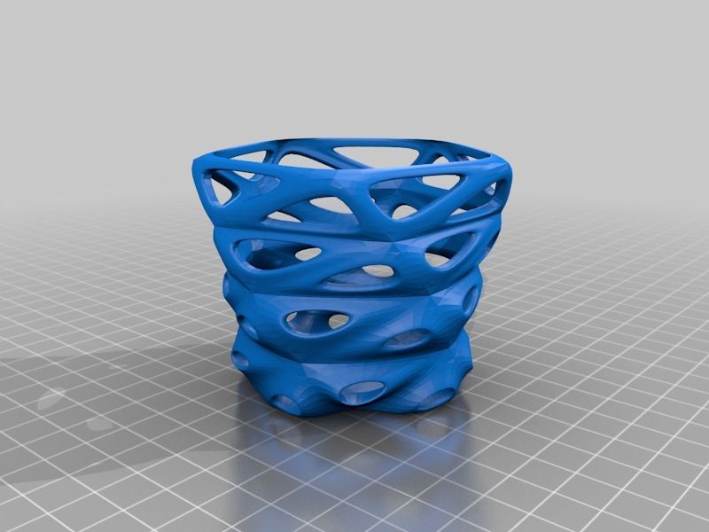 Кашпо для растений дизайнерская, 3D-печать под заказ, арт. PZ-PLANT-PR-507208