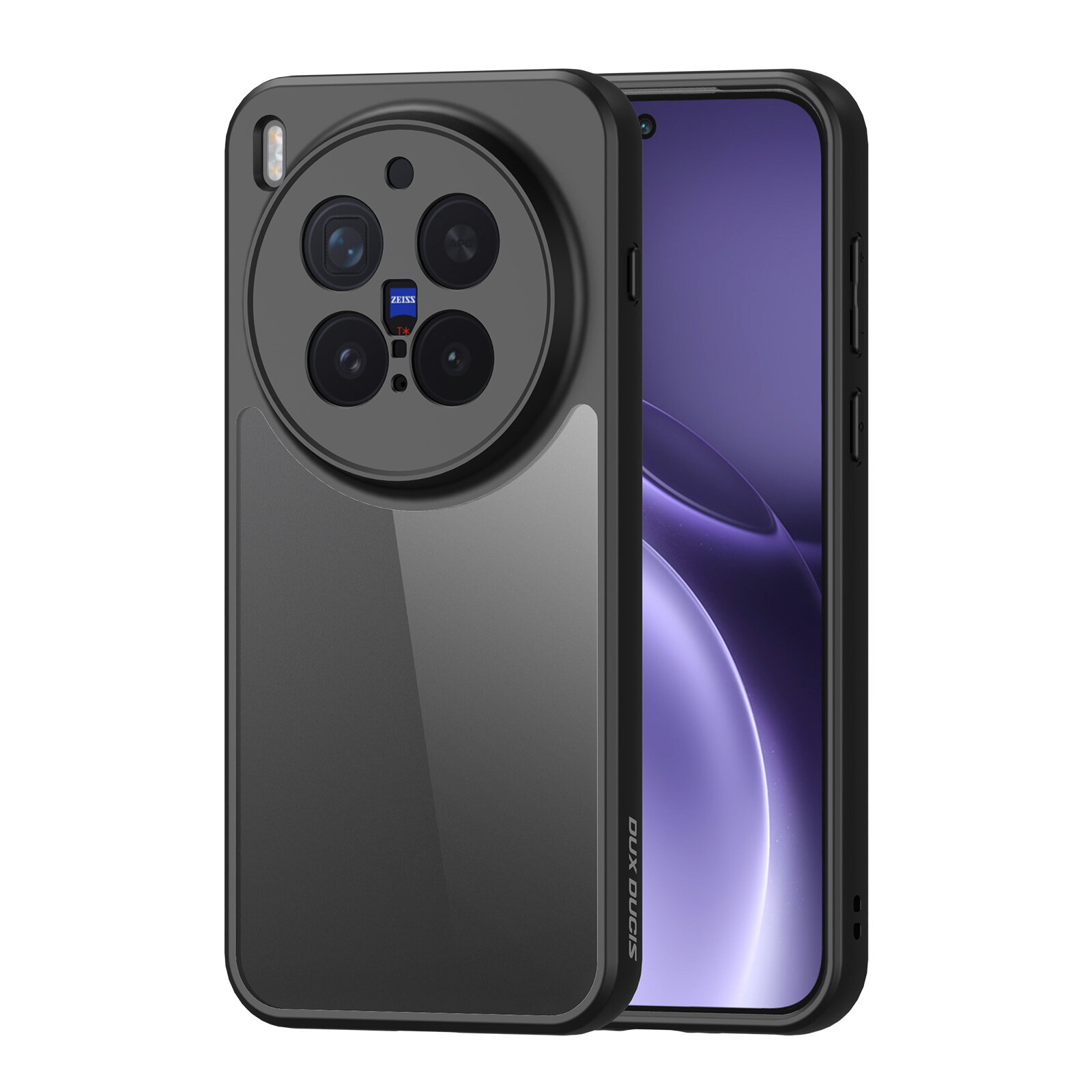 Чехол прозрачный противоударный для Vivo X300 Pro, серия Aimo Series от Dux Ducis