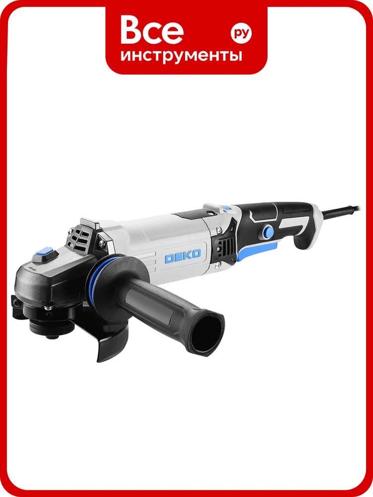 Углошлифовальная машина (УШМ) AG1500-D1 PRO, 125мм, 1500 Вт DEKO 083-1028