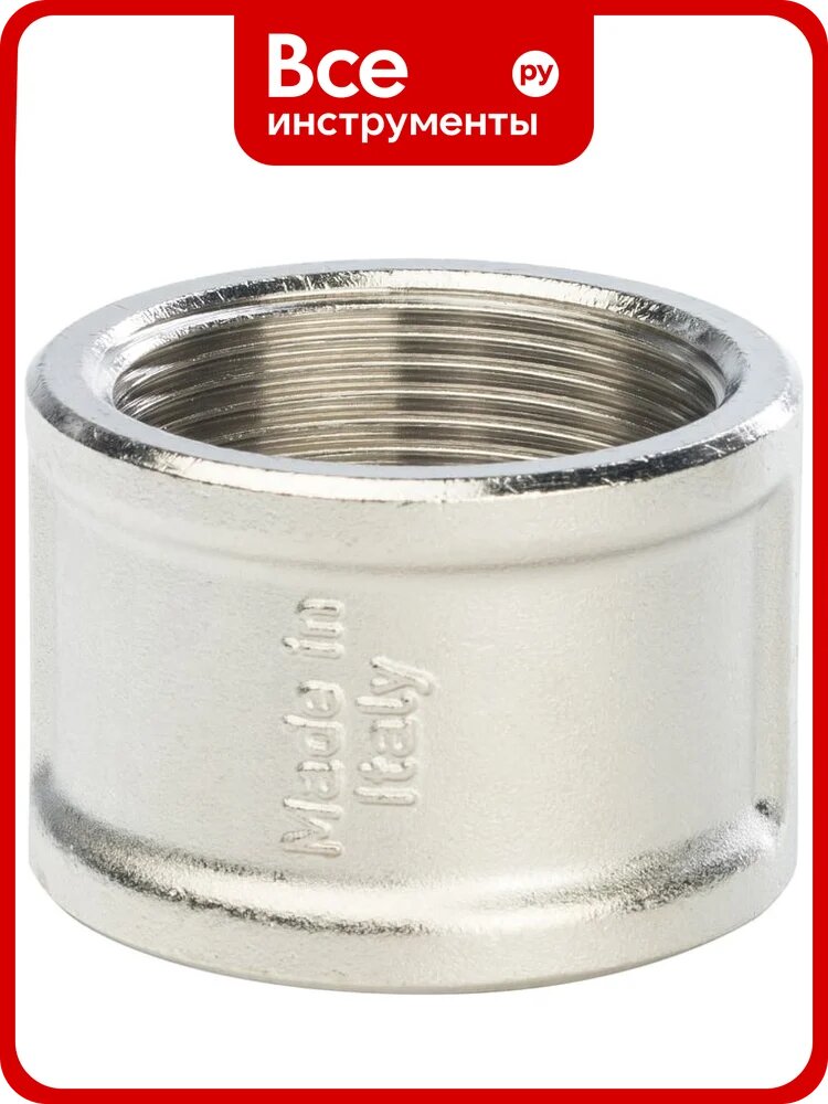 Никелированная муфта STOUT ВВ 1 1/2 SFT-0006-112112 RG008Q0PRQACET