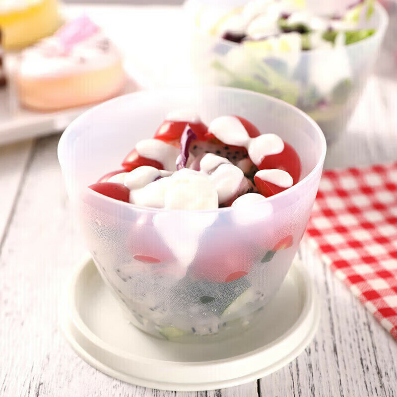 Контейнеры для хранения детского питания Tupperware 430 мл, 2 шт, овальной формы, морозостойкие Цвет：Набор 430 мл с