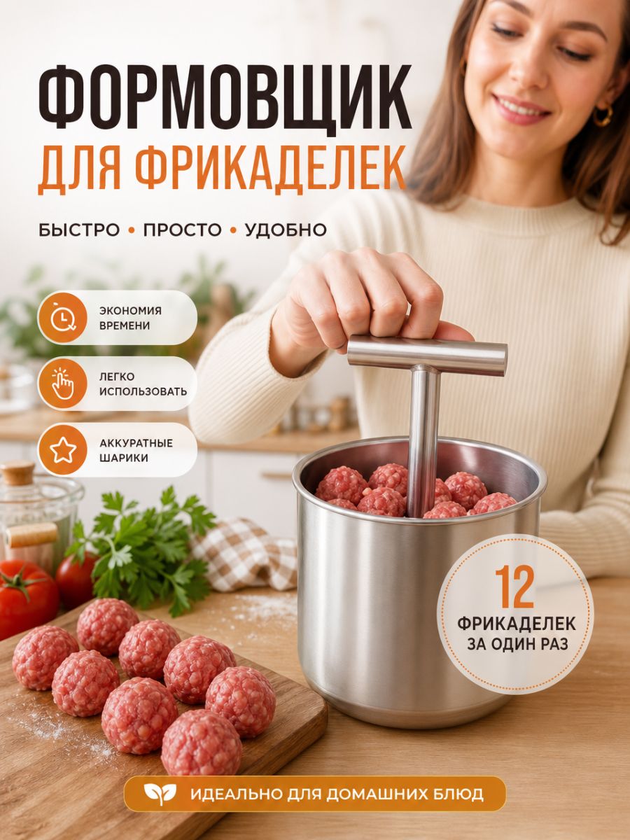 Кольцо кулинарное 1 шт, длина 14 см