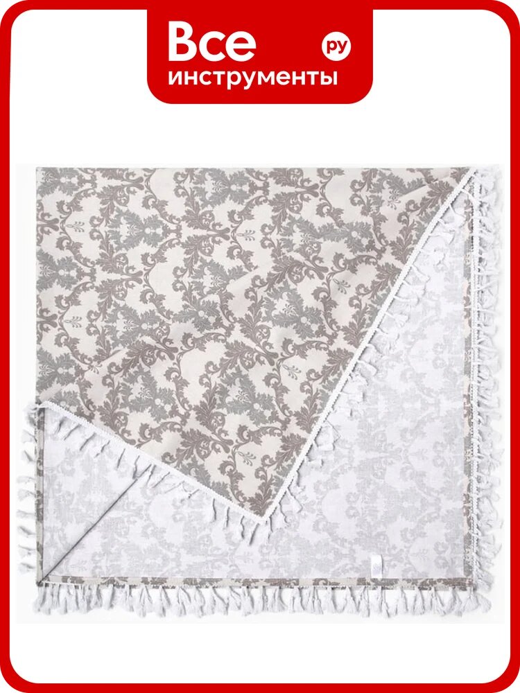 Скатерть Этель Classic 149x180 см, 100% хлопок, рогожка 186 г/м2 10658884