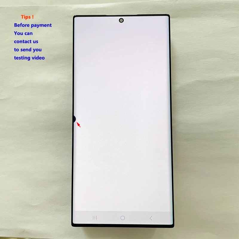 SUPER AMOLED S908 ЖК-дисплей для Samsung S22 Ultra 5G S908B S908U дисплей сенсорный экран 6,8 дюйма с рамкой в сборе S22 ультра ЖК-дисплей с точкой